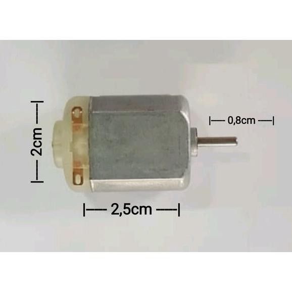 DINAMO MOTOR DC 3-5V MINI MOTOR DC 3-5 VOLT TAMIYA ROBOT SMART CAR ...