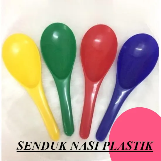 Plastic Rice Spoon / Senduk Nasi Plastik / TEBAL / Rice Scoop / Rice ...