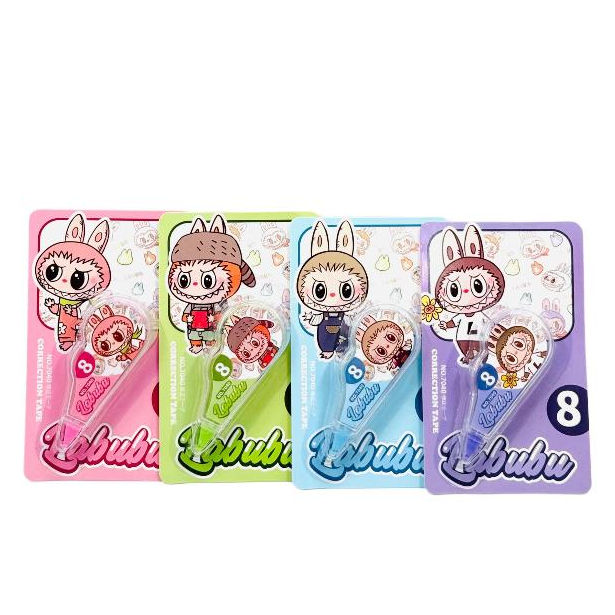 ( DAPAT 1 PCS ) CORRECTION TAPE LABUBU 7040 / Tip-Ex Kertas Anak Mini ...
