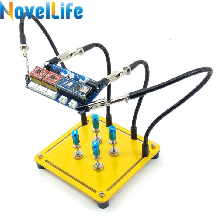 Magnetic Helping Hands Soldering Tool Third Pana Hand PCB Circuit Board ...