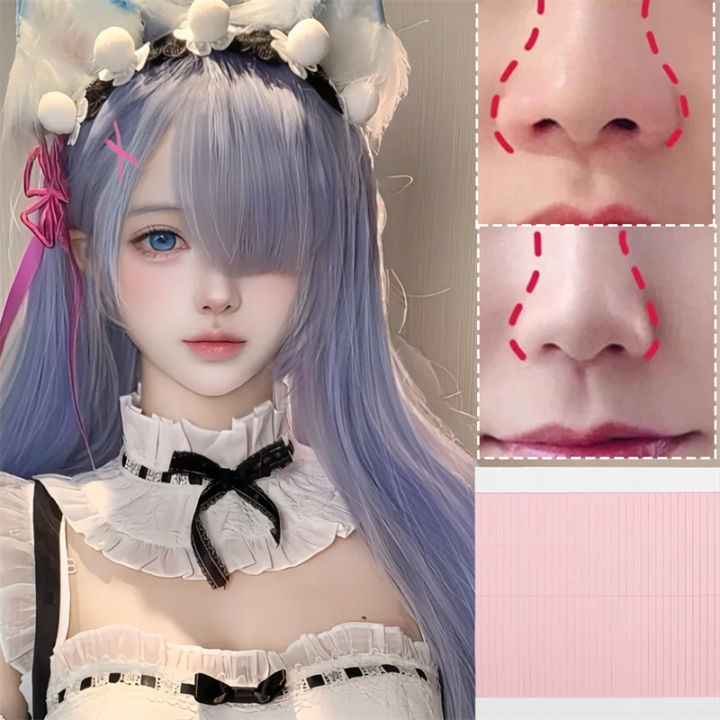 【Grilrigrin】Shrinking Nose Wing Stickers Cosplay Special Nose Shrink ...