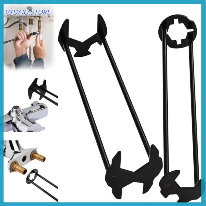 VXUAIQ STORE Carbon Steel Basin Wrench 7 Sizes Sink Wrench Set Plumbers ...