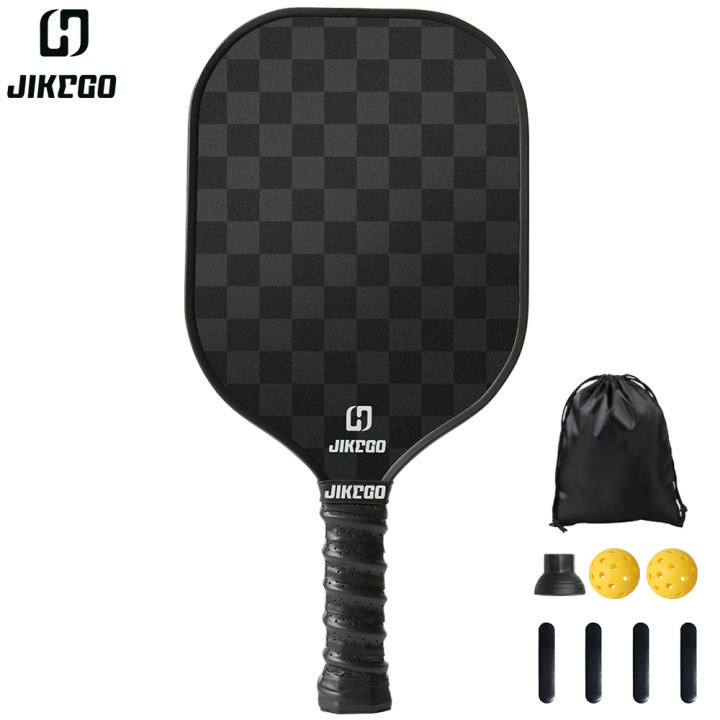 JIKEGO 18K Carbon Fiber Pickleball Paddle 2023 16mm Professional Pickle ...