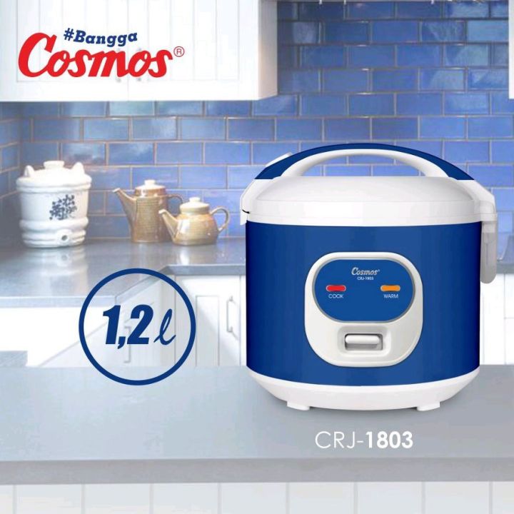 MAGIC COM COSMOS CRJ1803 1,2LITER RICE COOKER | Lazada Indonesia
