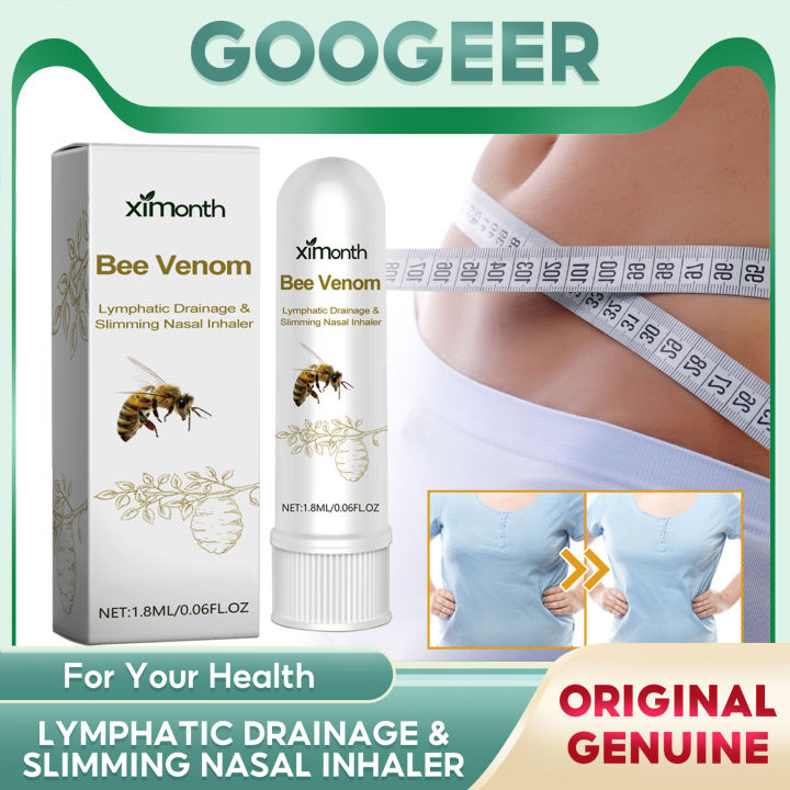 Ximonth Bee Venom Lymphatic Drainage Slimming Nasal Inhaler Lose Weight Reduce Abdominal ...