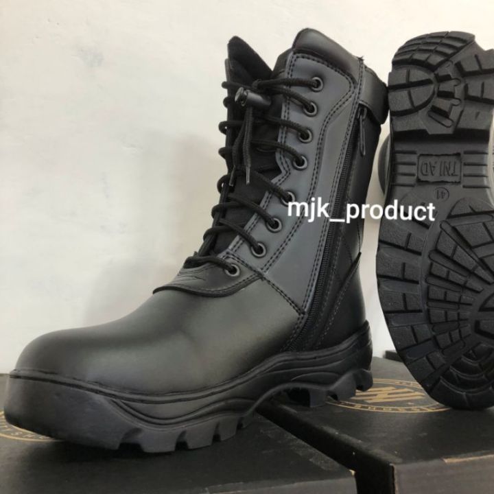 SEPATU PDL TNI SEPATU PDL POLRI PDL SECURITY MURAH BERKUALITAS | Lazada ...
