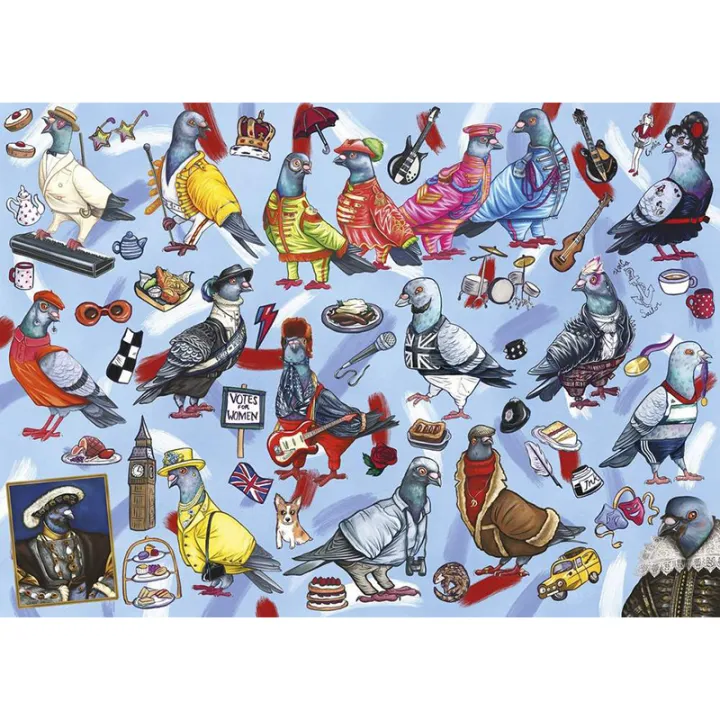Gibsons imported 1000 pieces of jigsaw puzzle from Britain, and the ...