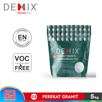 Semen Instan DEMIX C2 Perekat Granite 5kg Mortar Instant Cement granite ...