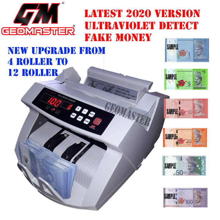 GEOMASTER Money Notes Counter ,Money counter Machine with UV Function ...