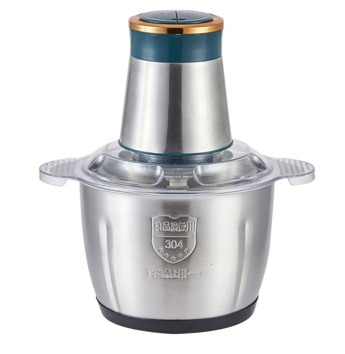 Blender Daging Chopper Stainless 2L Penggiling Daging Multifungsi Meat ...