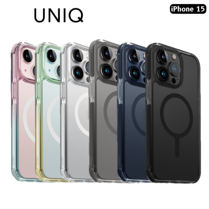 UNIQ Combat Hybrid Magclick Charging For iPhone 15 / 15 Plus / 15 Pro ...