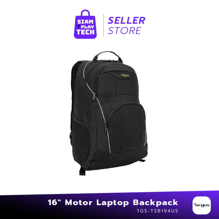 Targus Motor Backpack กระเป๋าอเนกประสงค์ (กระเป๋าโน้ตบุ๊คขนาด 15.6 นิ้ว ...