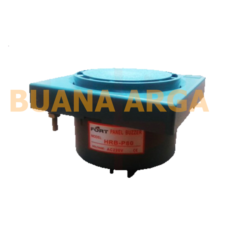 Buzzer Panel Mounting 80 x 80 mm HRB-P80 / HRBP80 220VAC 24VDC Fort ...