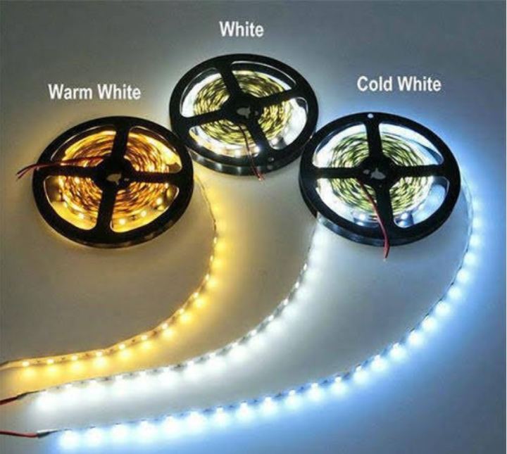 12v Led Strip only (5 meter / 10 meters ) white / warm / cold white ...