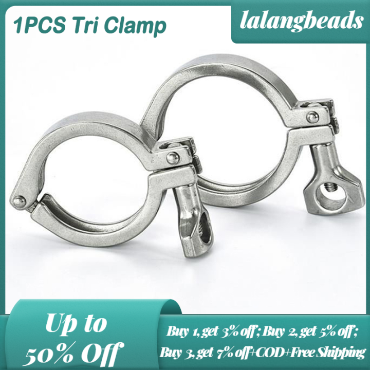 1PC 1.5/2/2.5/3/3.5/4Inch Tri Clamp Clover 304 Stainless Steel Sanitary ...