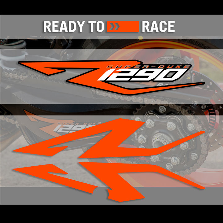 Vinyl Reflective Motorcycle Stickers Water Proof Body Decals For KTM ...