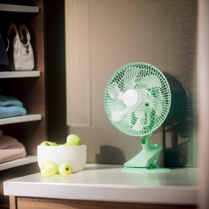 COD summertime 180A clip-on silent shaking head fan office high power ...
