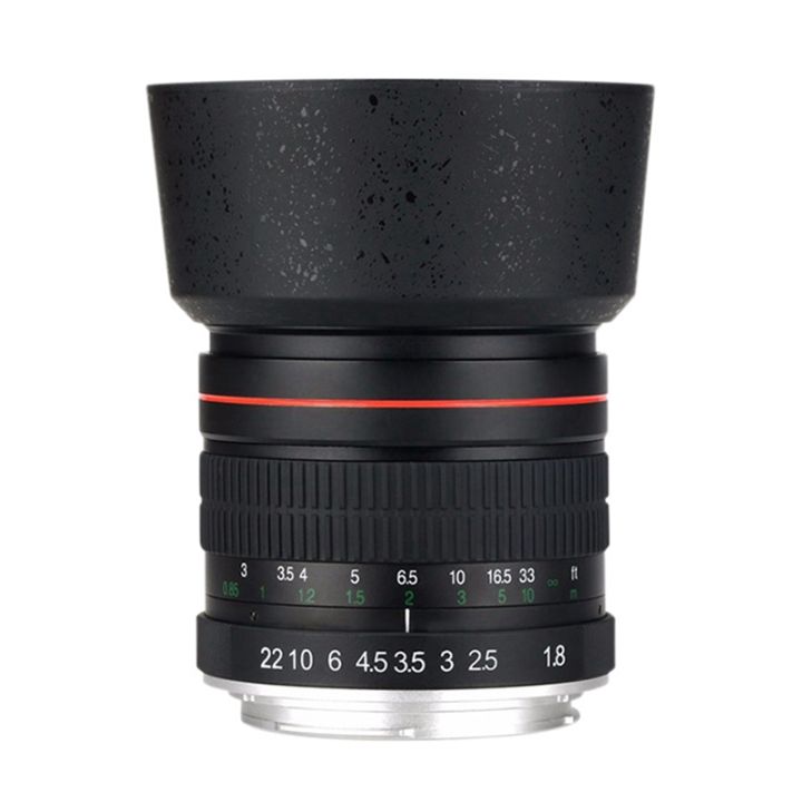 85mm F1.8 Camera Lens for Canon F1.8 Large Aperture Fixed Focus ...