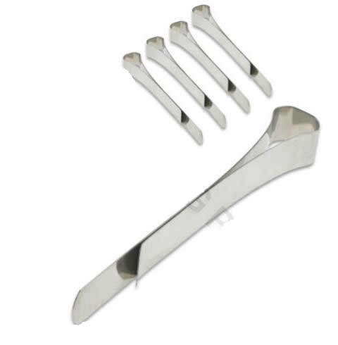 PACKET OF 5x HENNY PENNY 17505 METAL OIL FILTER SCREEN SPRING CLIPS ...