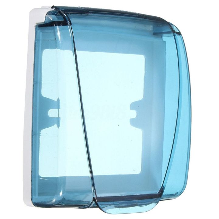 ETERNALLY Blue Waterproof Wall Socket Box Wall Socket Cover Switch Box ...