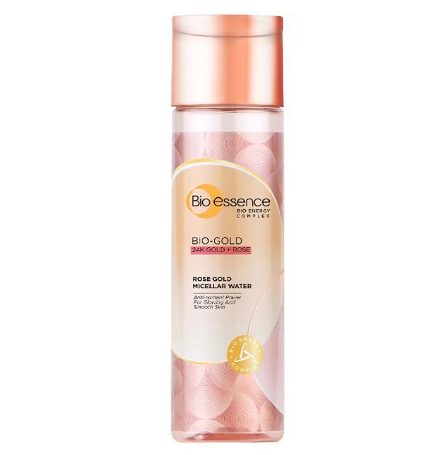 Bio Essence Bio Gold Rose Gold Micellar Water 190ml. ไบโอ-เอสเซ้นซ์ ไบ ...