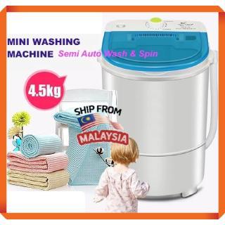 [Ready Stocks] Mini Washer Machine Mini Washing Machine 4.5L Portable ...