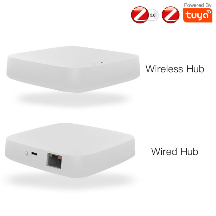 BOIO Tuya ZigBee 3.0 Smart Gateway Hub Smart Home Bridge Smart Life APP Wireless Remote ...