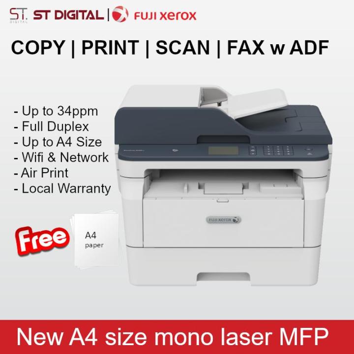 Fuji Xerox Fujifilm DocuPrint M285 z A4 Mono Multifunction Printer ...