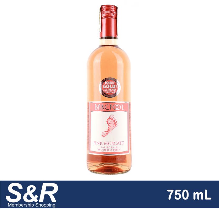 Barefoot Pink Moscato 750 mL | Lazada PH