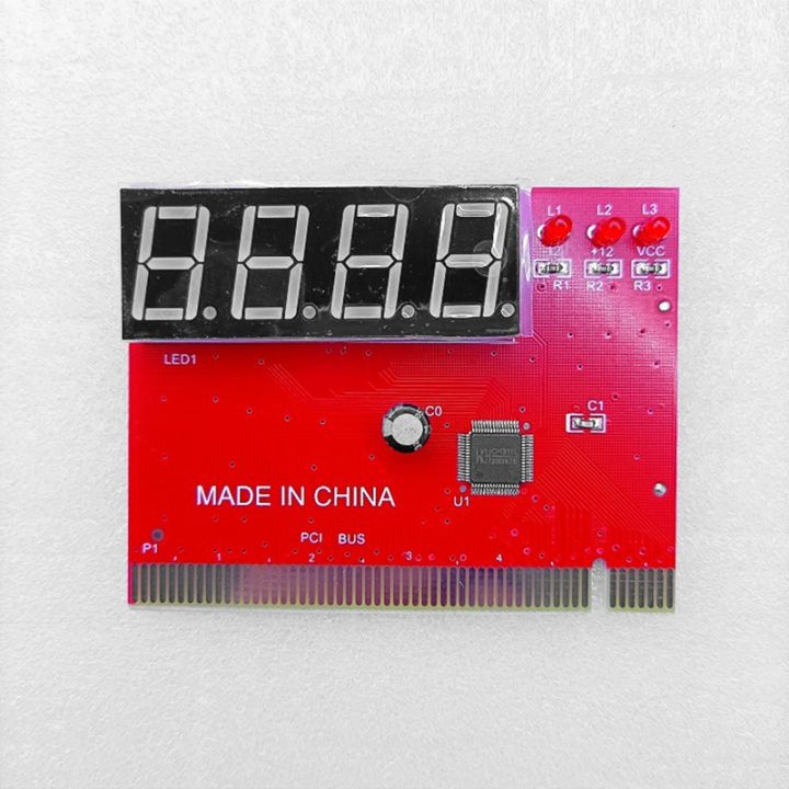 Hot selling Computer PCI Test Card Motherboard LED 4-Digit Diagnostic ...