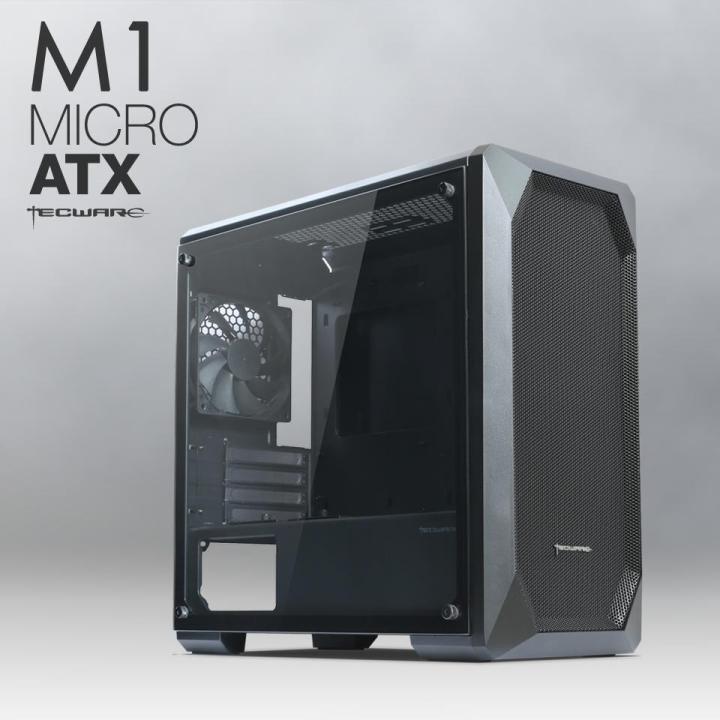Tecware M1 Micro Mid-Tower Tempered Glass Gaming Case | Lazada PH