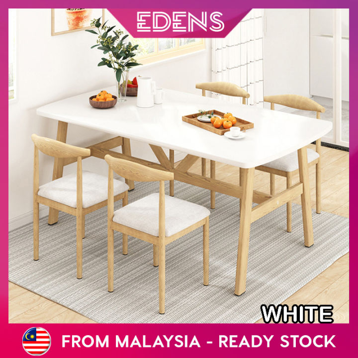 EDENS Home Dining Table Modern Simple Nordic Family Dinner Table ...