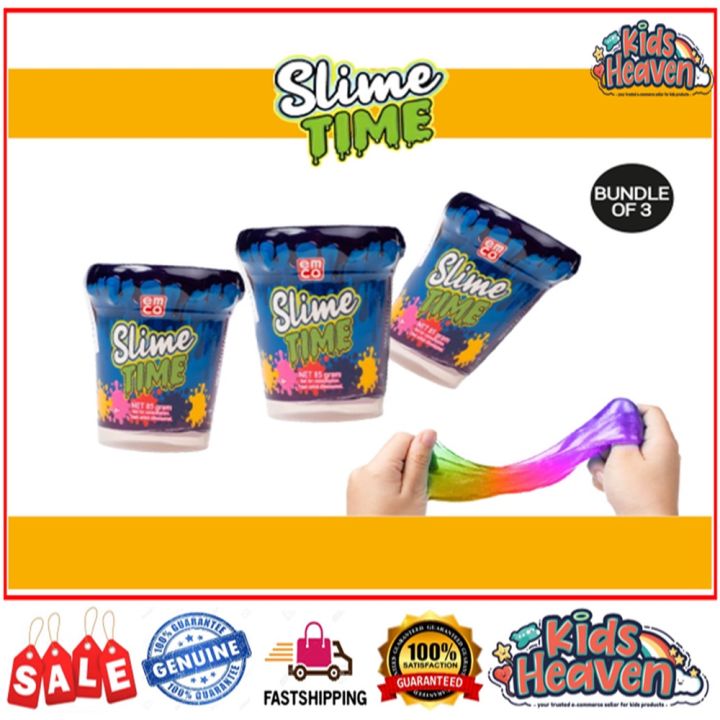 EMCO Slime Time [ Bundle of 3 ] (100.0% Original) | Lazada