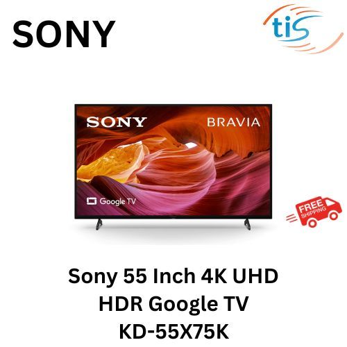 Sony 55 Inch 4K UHD HDR Google TV KD-55X75K | Lazada