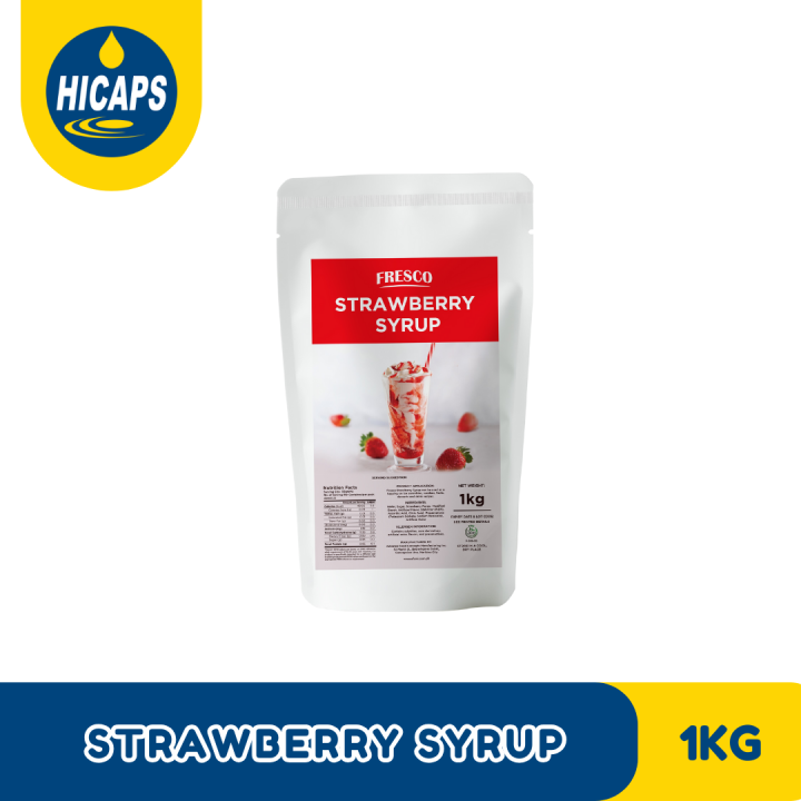 Fresco Strawberry Syrup 1Kg | Lazada PH