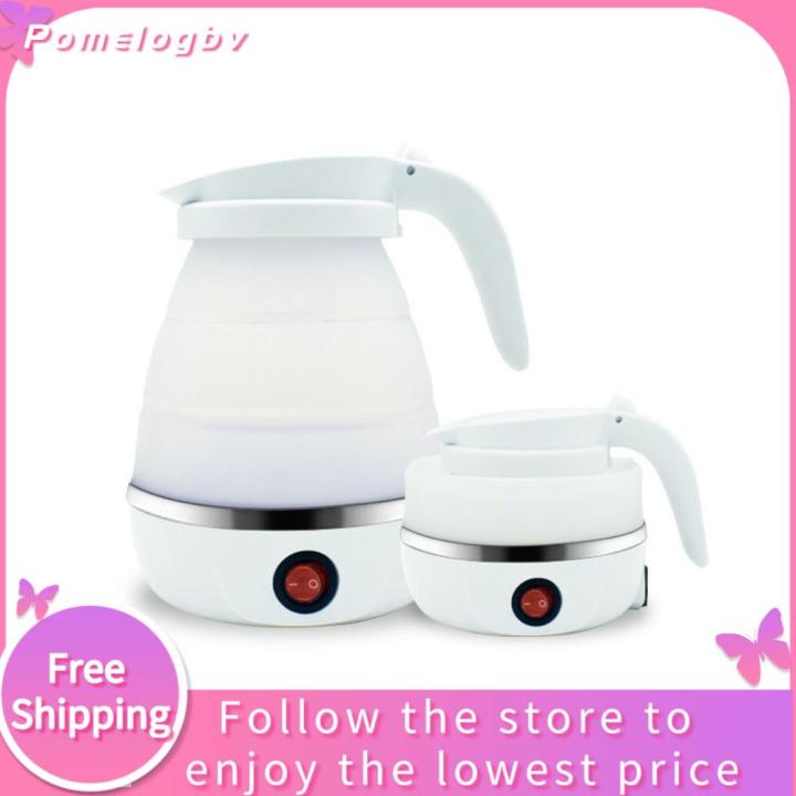 POMELOGBV 600ml Electric Kettle Foldable Mini Water Kettle Portable ...