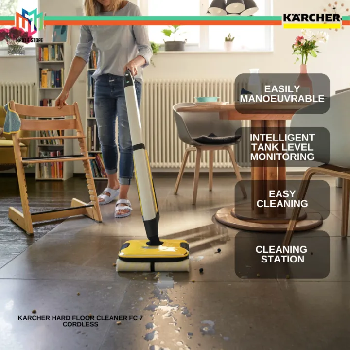 Karcher FC5/FC5 Cordless/FC7 Cordless Hard Floor Cleaner Vacuum Two ...
