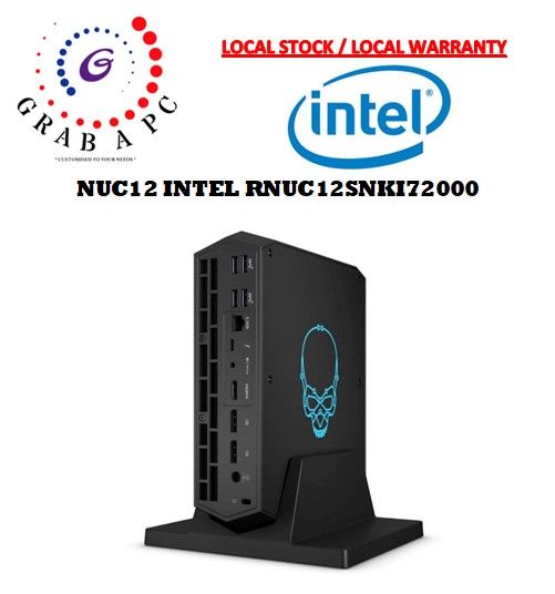INTEL NUC 12 SERPENT CANYON NUC12SNKI72 BAREBONE (WITH INTEL ARC A770M GRAPHICS ...