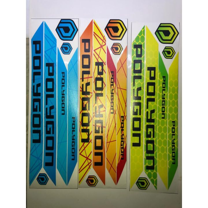 stiker sepeda sticker decal POLYGON | Lazada Indonesia