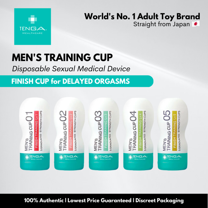 Men's Finish Training Cup (Disposable, Pre-Lubricated, Tools for Sexual ...