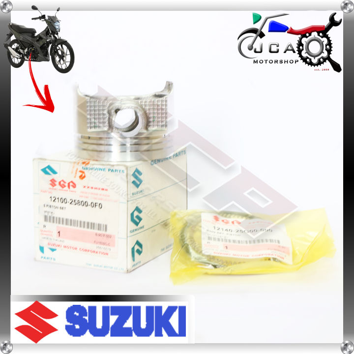 ORIGINAL SUZUKI PISTON SET FOR RAIDER 150 | Lazada PH