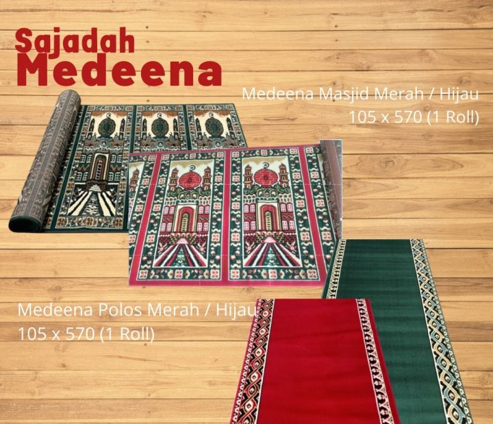Karpet Mesjid Medeena 1,05 M x 5,7 M | Lazada Indonesia