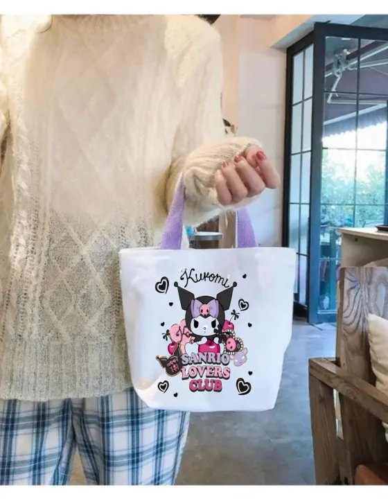 Sanres Tote Bag Chiro Handbag Tas Canvas Jinjing Wanita Korean Style ...