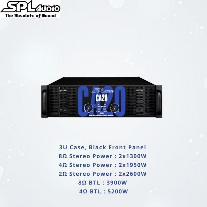 SPL Audio Power Amplifier CA 20 | Lazada Indonesia