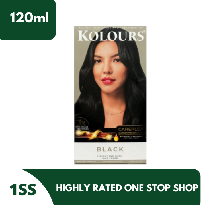 Kolours hair dye black 120ml | Lazada PH
