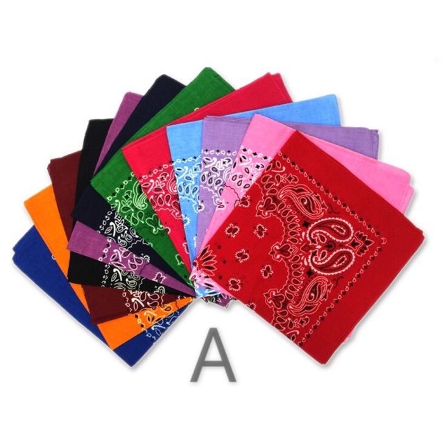 COD Scarf Bandana Handkercheif (Panyo) 12pcs per Pack Assorted Color ...
