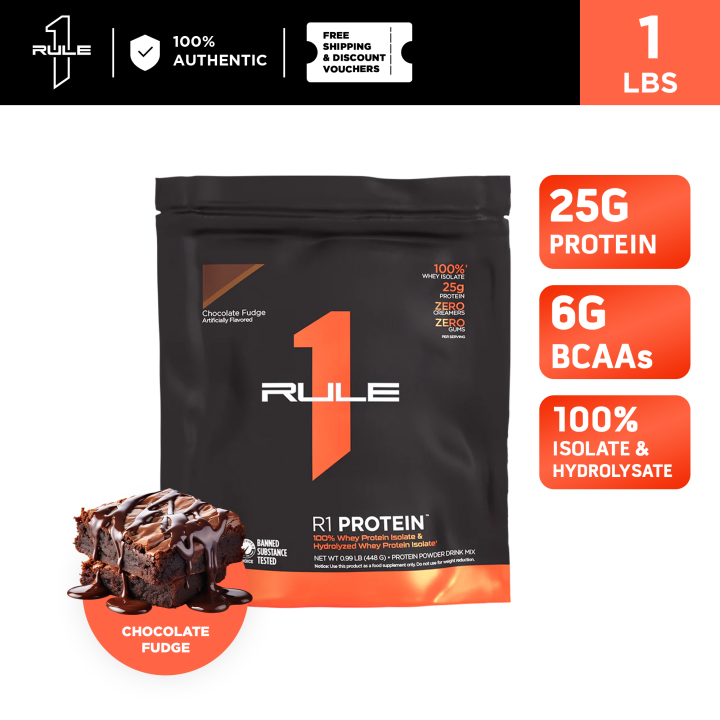 Rule 1 R1 Protein Isolate 1lbs | SUPERSTORE | Lazada PH