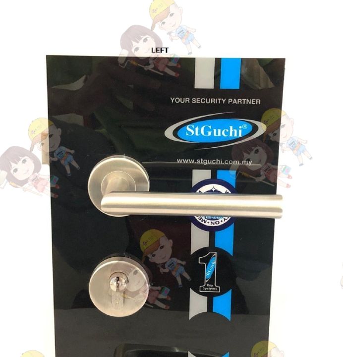 St Guchi Heavy Duty Stainless Steel SUS304 MORTISE Door Lever Handle ...