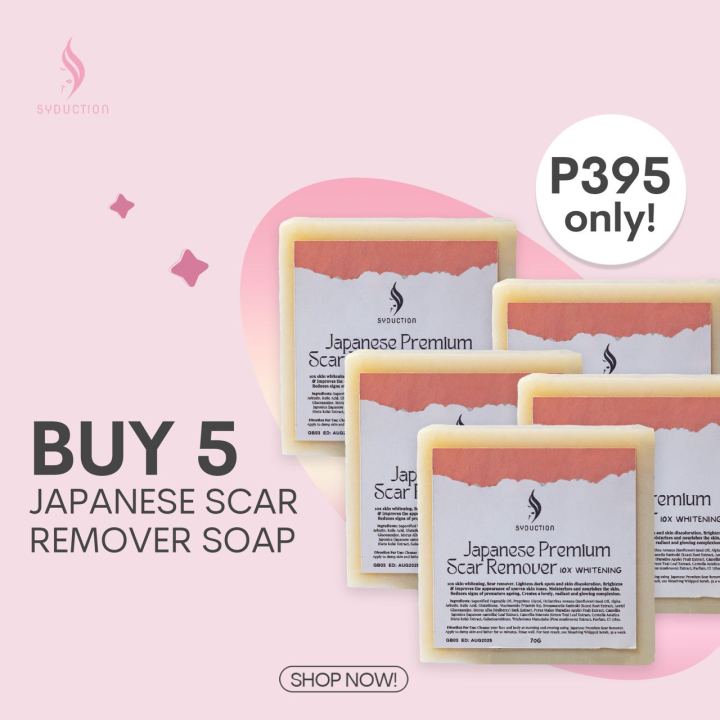 Buy 5 Japanese Premium Scar Remover Soap | Lazada PH