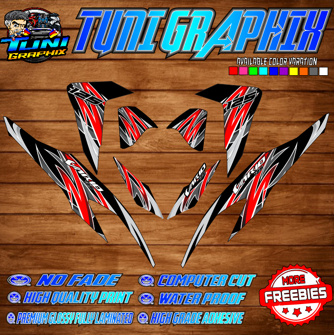 HONDA CLICK 125i V2 VARIO JENSKI DECALS STICKER W/ FREEBIES | Lazada PH